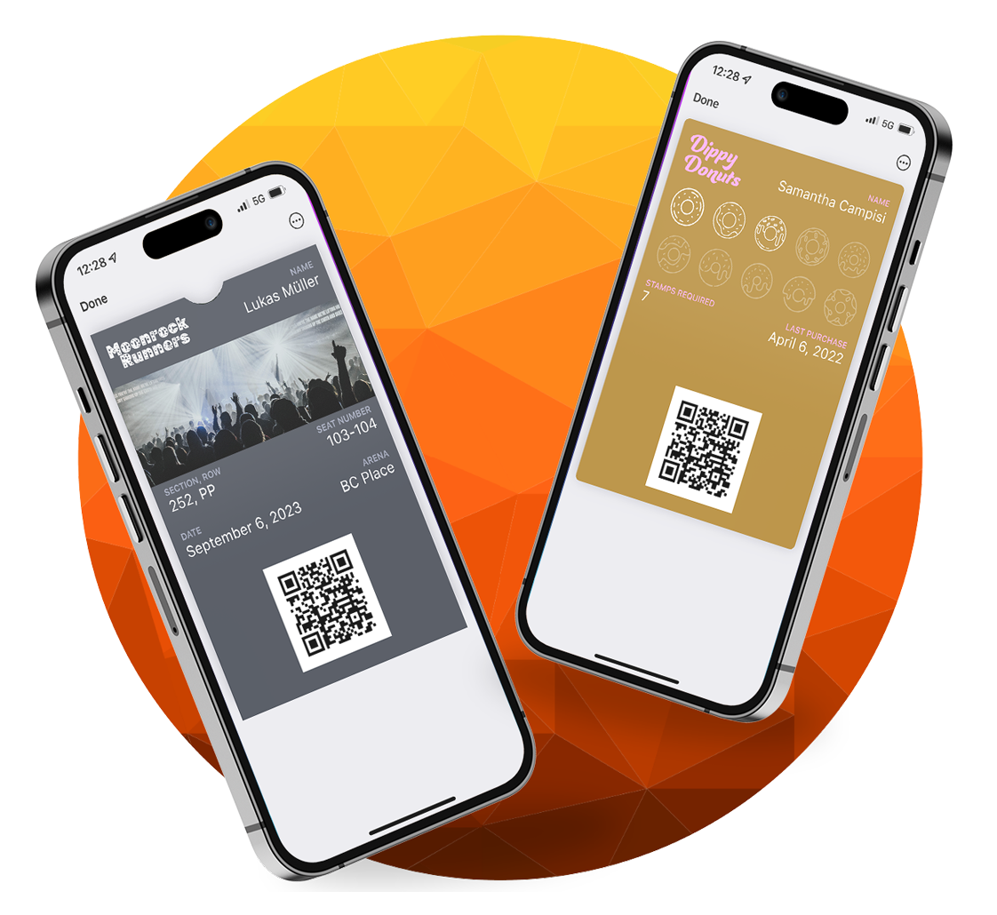 Create passes for Apple Wallet and Google Wallet easily!